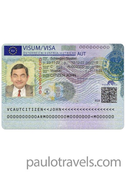 Austria schengen visa from Austrian Embassy